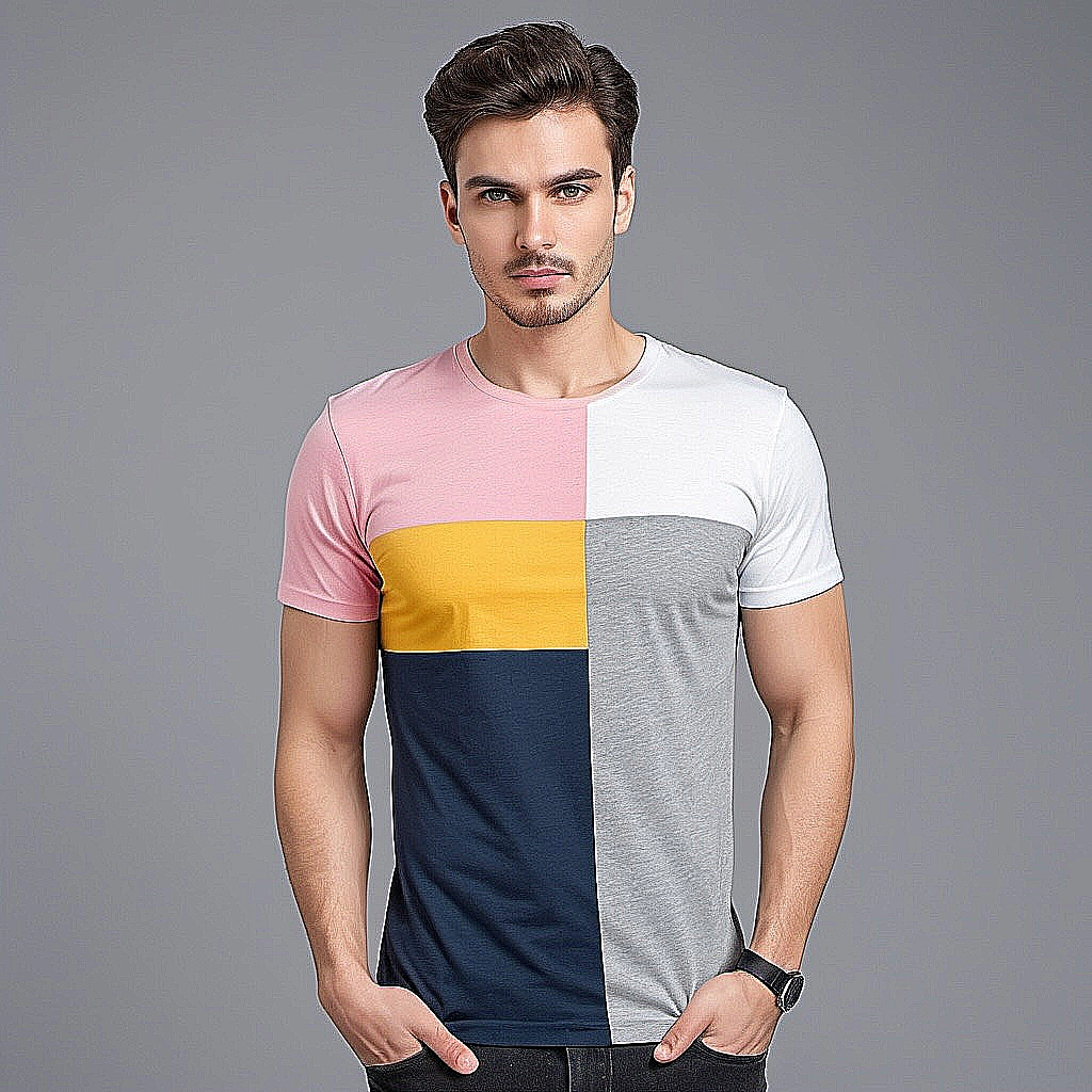 Color Blocked T-Shirt Manufacturer In Bangladesh - SiATEX